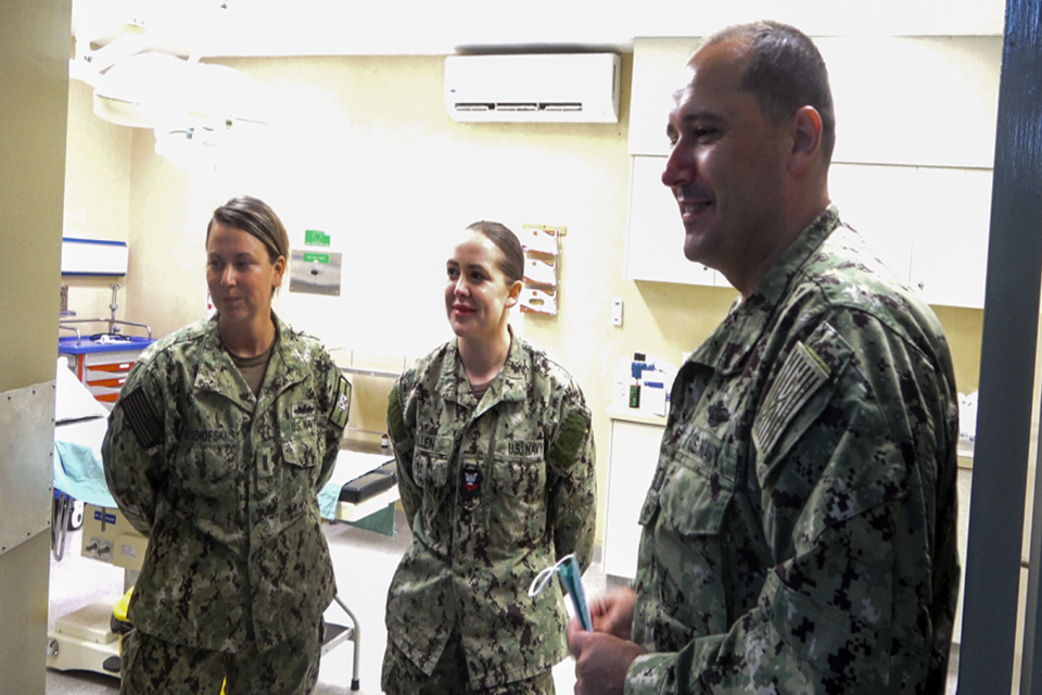 U.S. Navy Biomedical Engineering Technicians with PP22 Repairs Medical ...