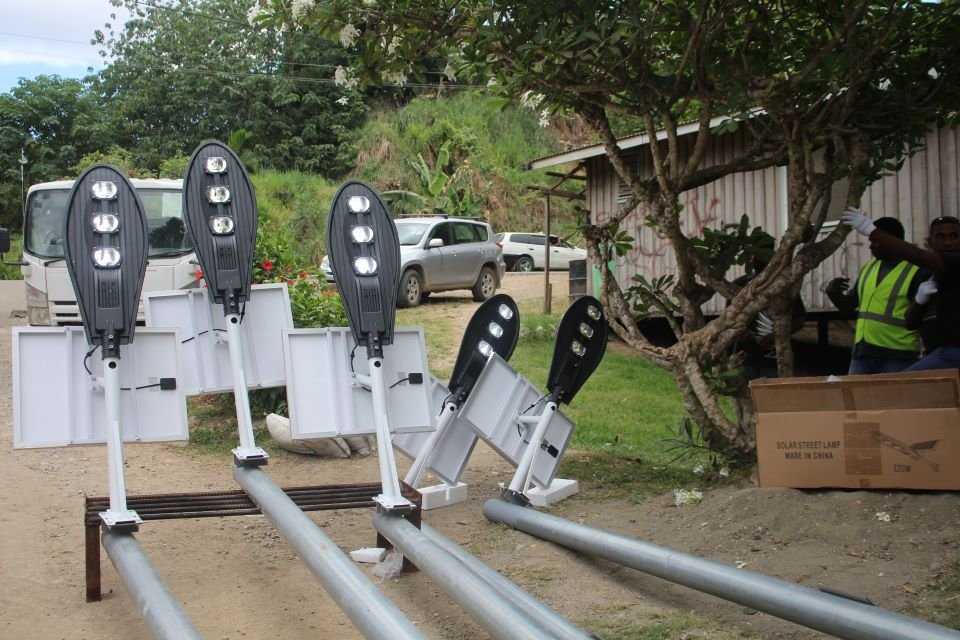 New Solar Street Lights, For Safety of Women and Girls in Green Valley ...